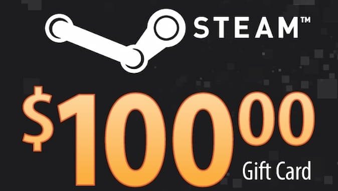 $100 Steam Gift Card Giveaway - GiveawayBase