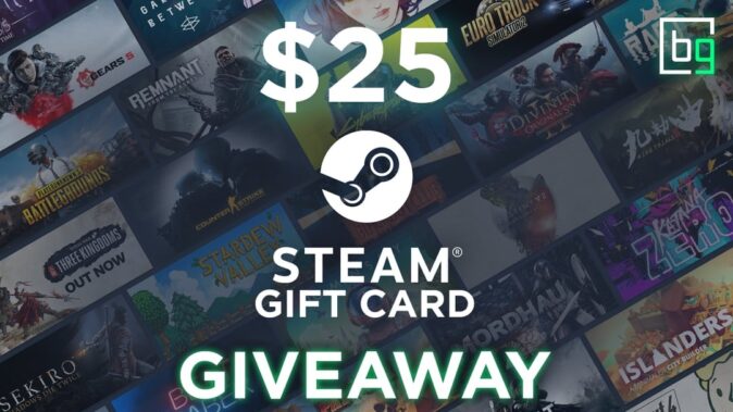 $25 Steam Gift Card Giveaway - GiveawayBase
